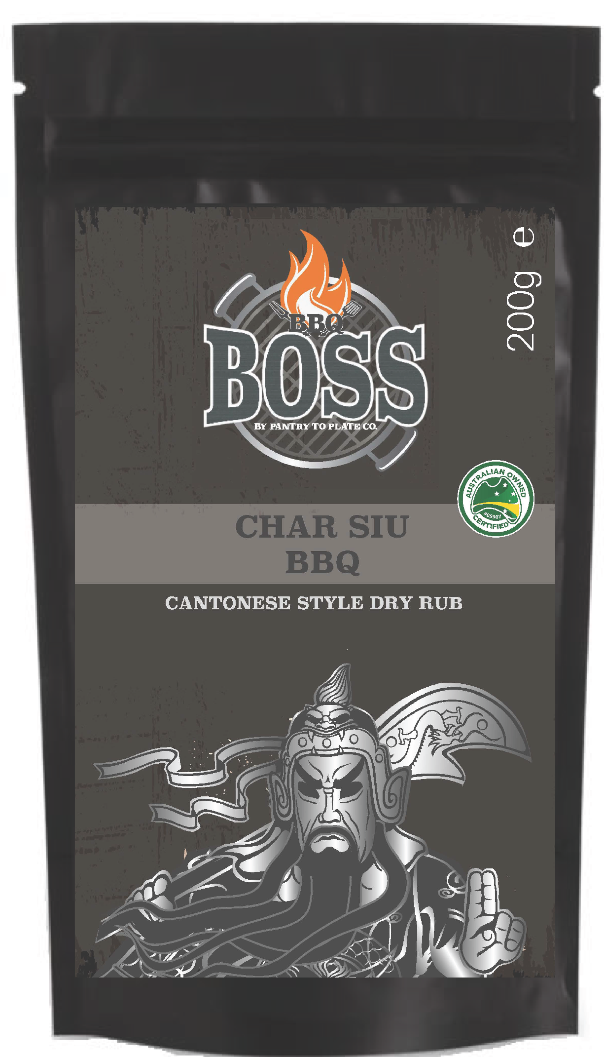 BBQ BOSS CHAR SIU BBQ MEAT RUB POUCH – Pantry To Plate Co