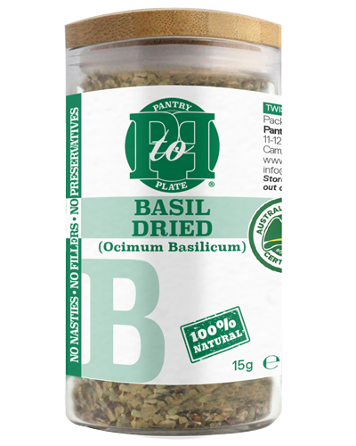 Bright and fragrant Dried Basil - Pantry to Plate – Pantry To Plate Co
